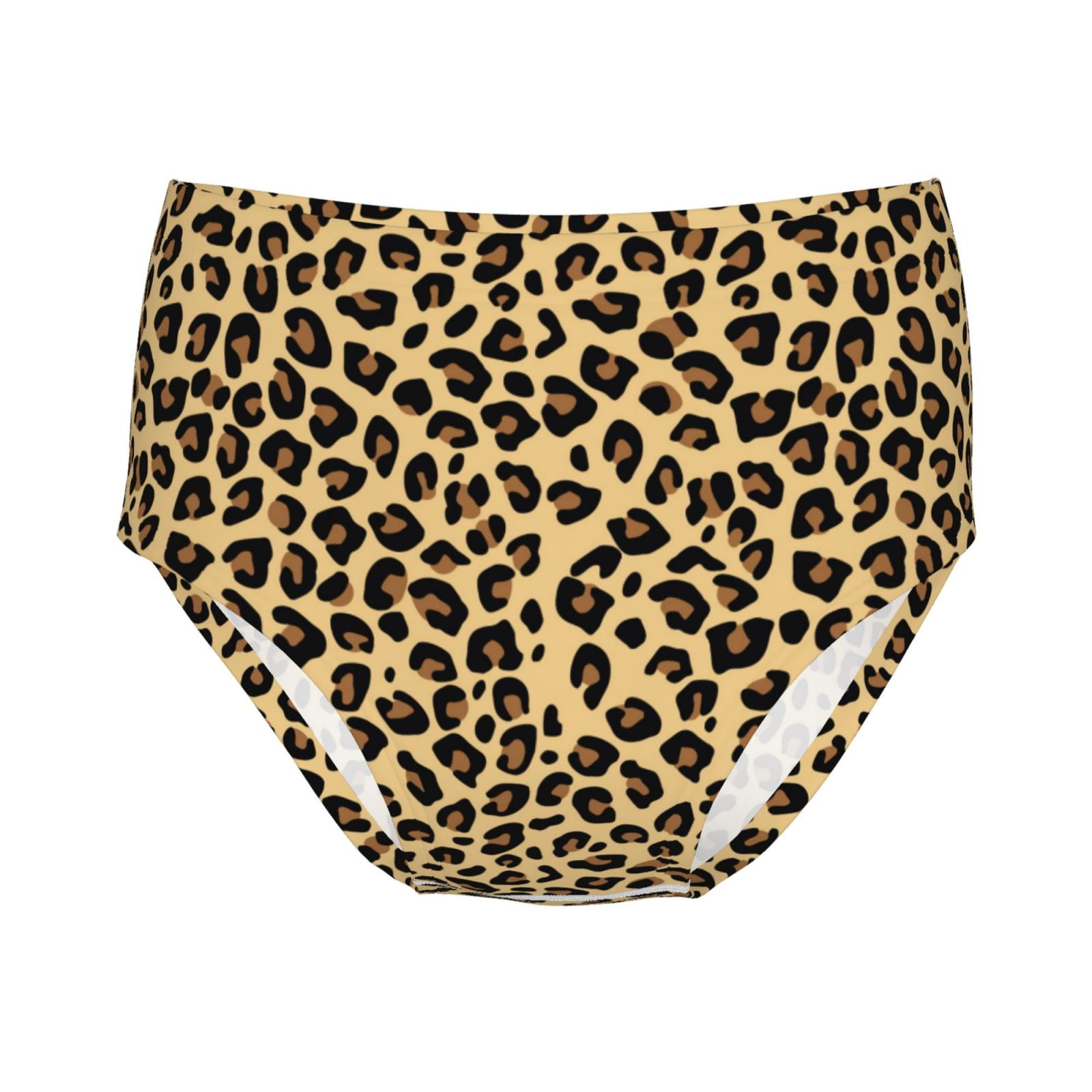 100% Cotton Girls Underwear, Leopard print trendy cool Soft Toddler ...