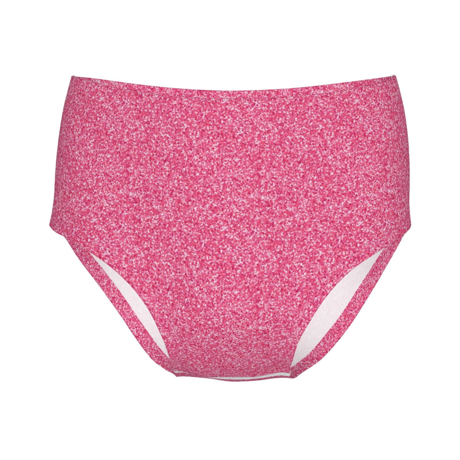 100% Cotton Girls Underwear, Red Glitter Lightning Soft Toddler Teen Undies, Breathable Juniors ...