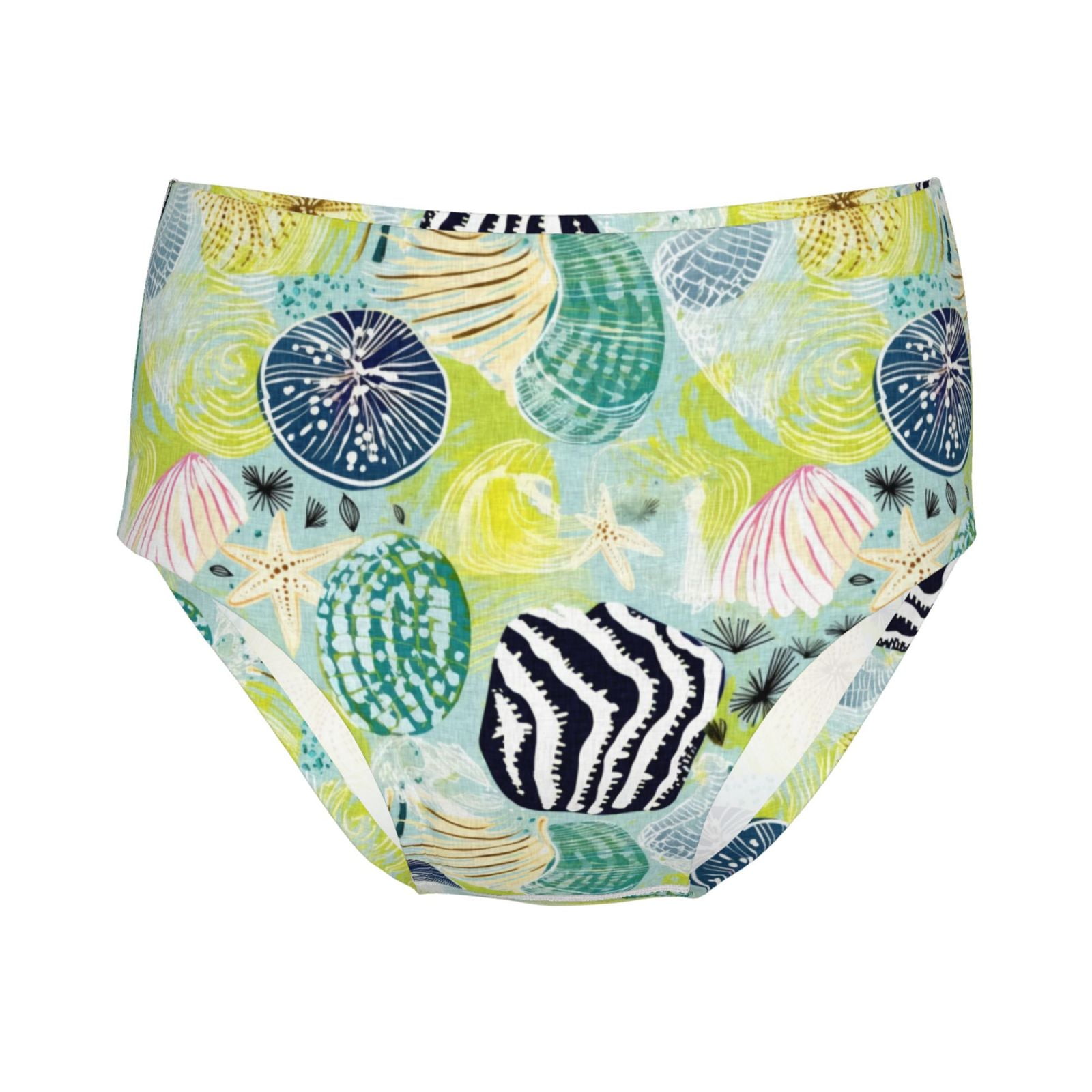 100% Cotton Girls Underwear, Shell Clam Soft Toddler Teen Undies ...