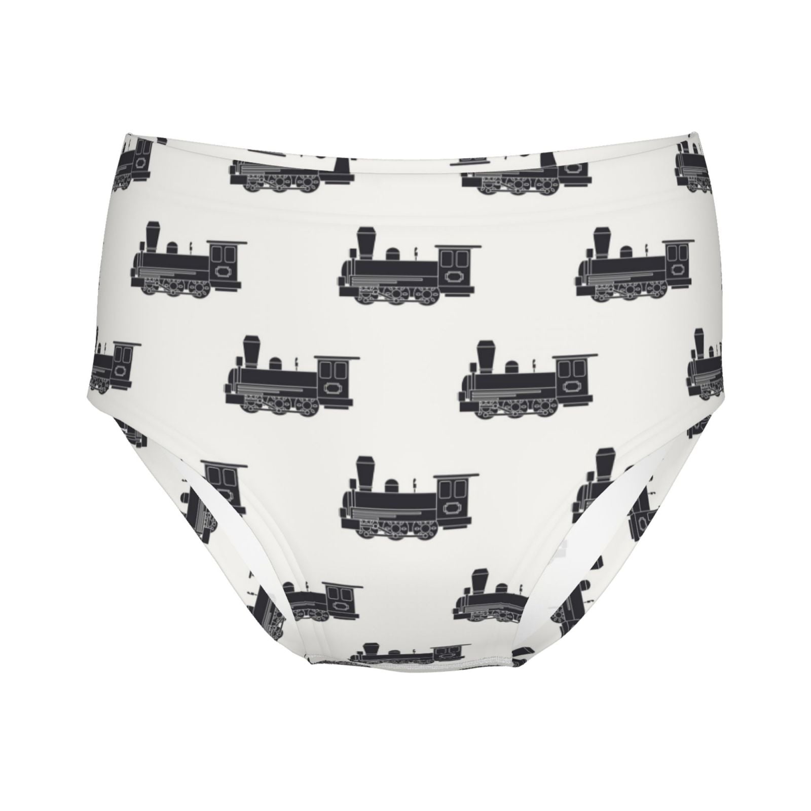 100% Cotton Girls Underwear, funny Train Pattern Soft Toddler Teen ...