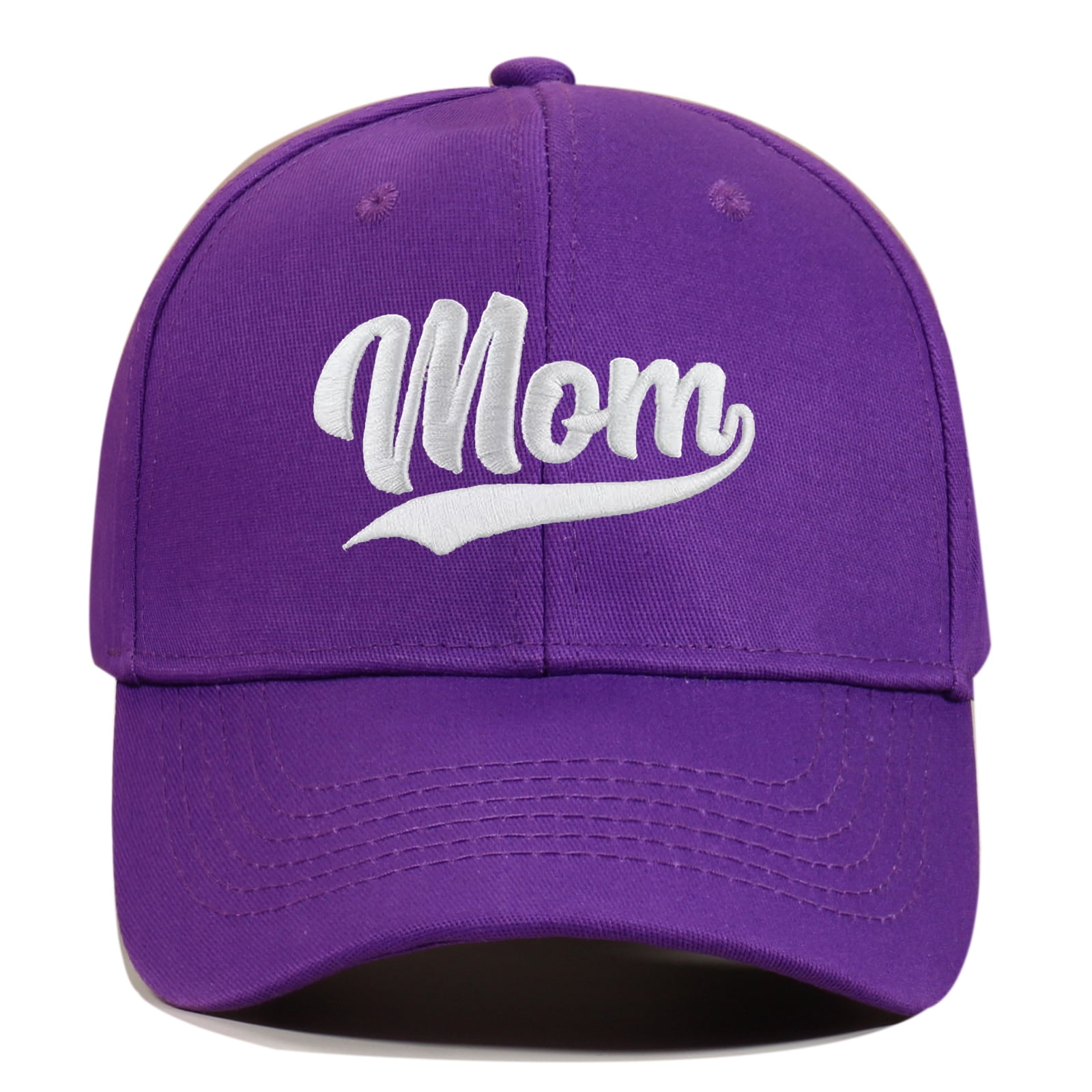 100% Cotton Hard Brim Embroidered Baseball Cap Retro Sports Casual ...
