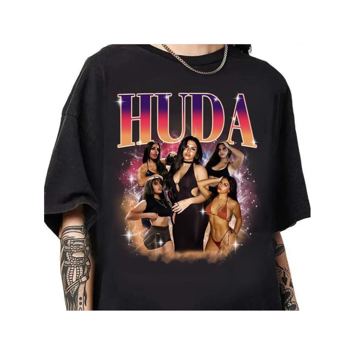 [100% Cotton] Huda Mustafa T-Shirt, Hurricane Huda Love Island Tv Show ...