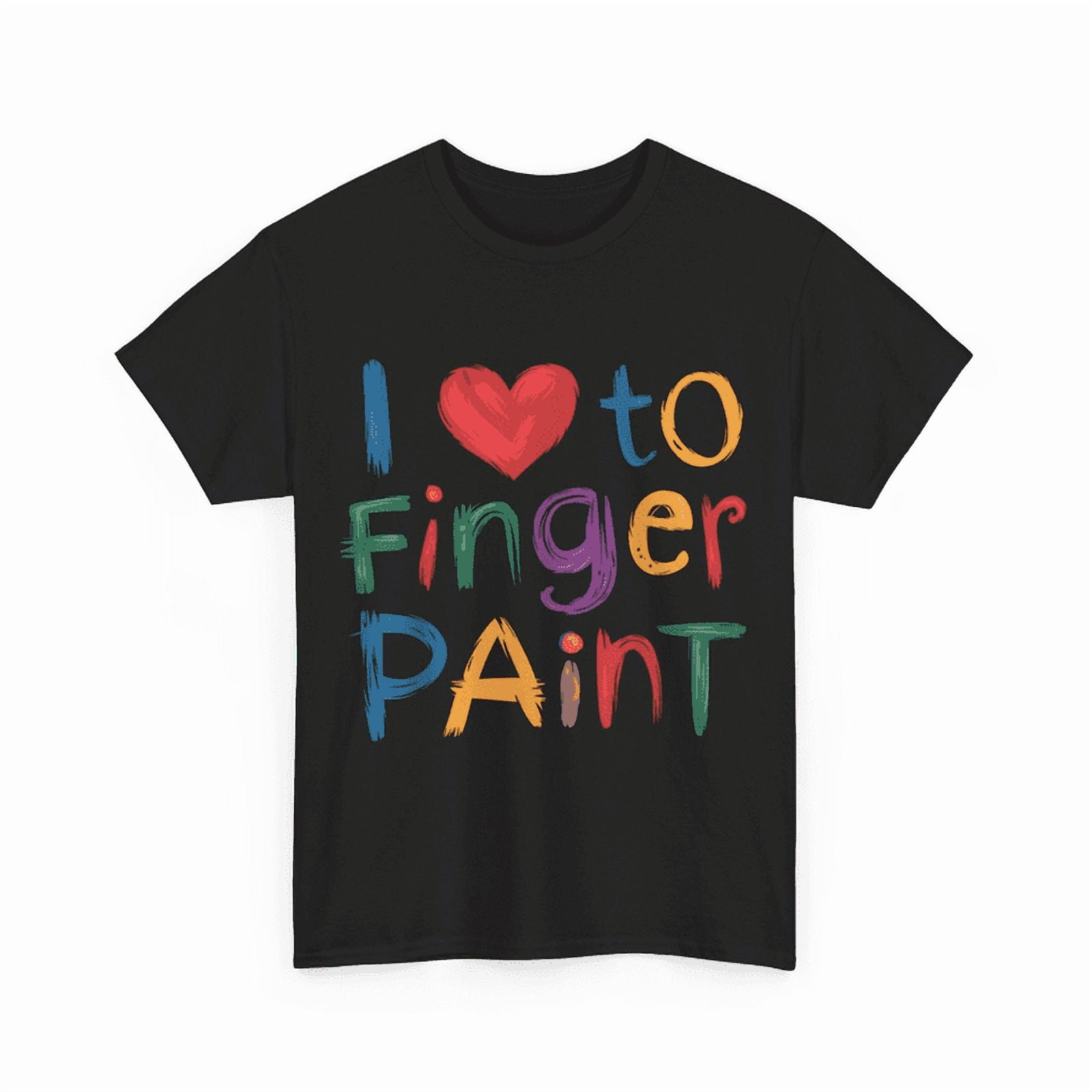 100% Cotton I Love to Finger Paint Shirt, I Heart to Finger Pant Women ...