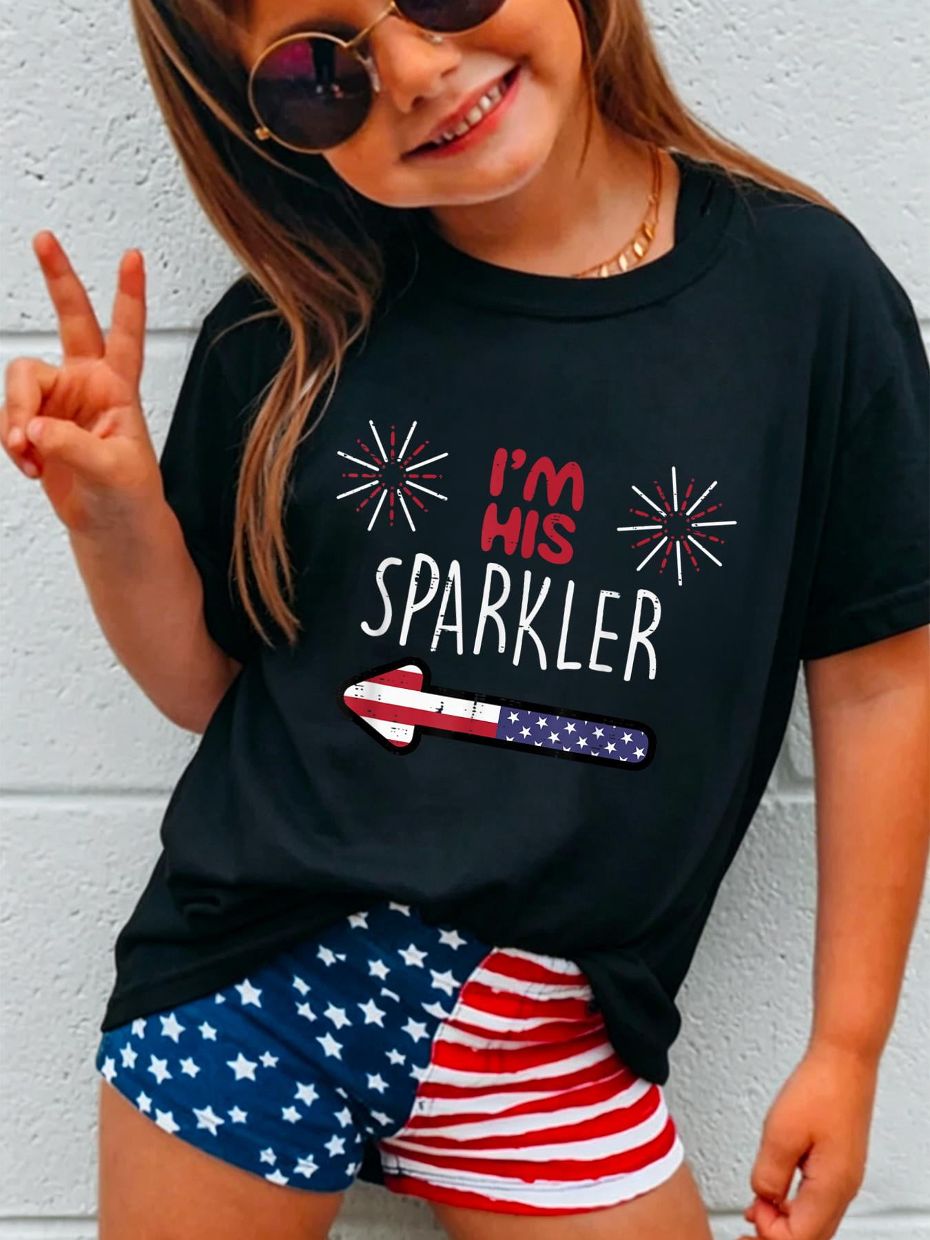 100% Cotton Im His Sparkler 4th of July Matching Couples His and Her ...