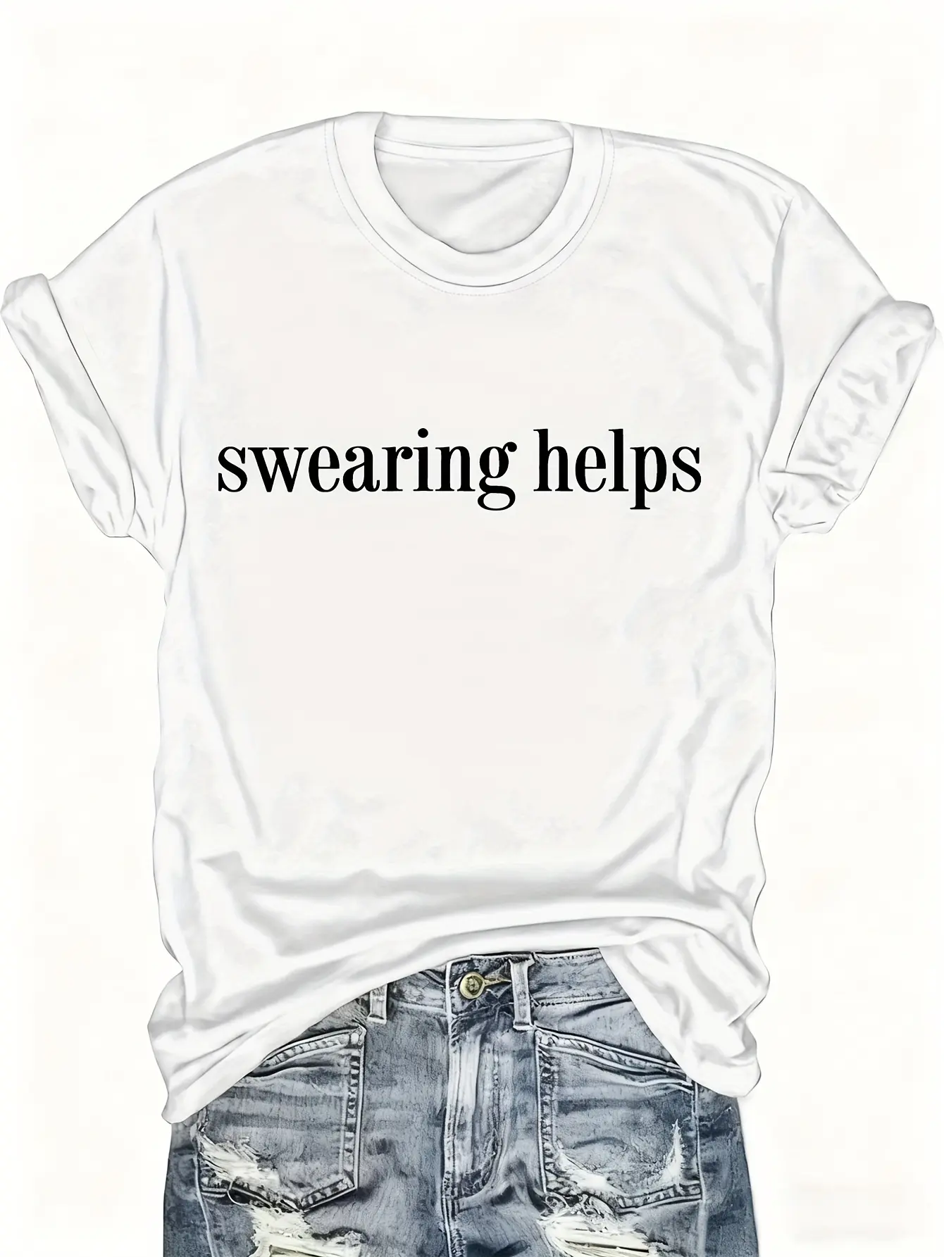 100% Cotton "Insults Are Helpful" Funny Sarcasm T-Shirt Bold Statement ...