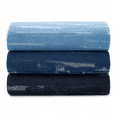 100% Cotton Jacquard Denim Fabric by The Yard, Heavyweight Washed Bark ...