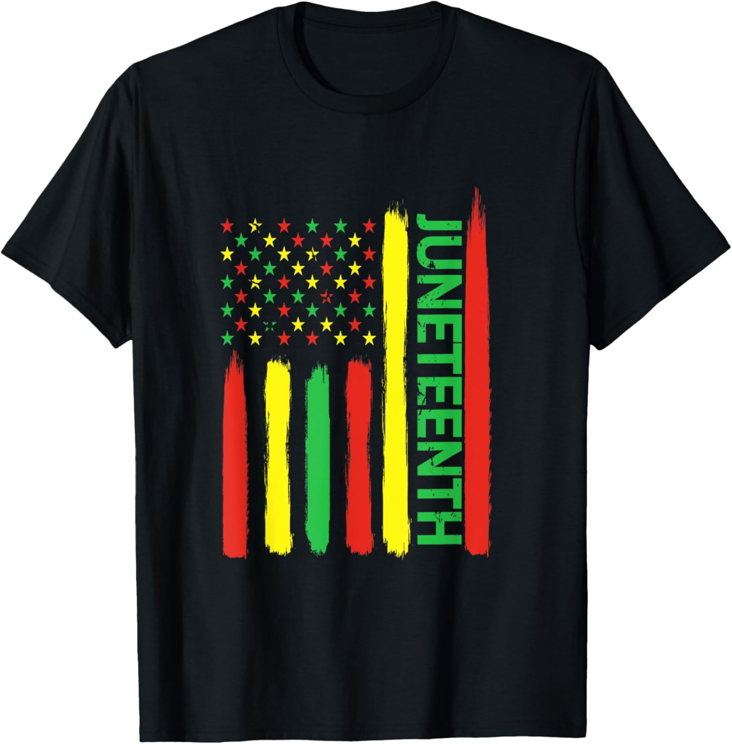 100% Cotton Juneteenth_In Flag For Black History Day Black history ...