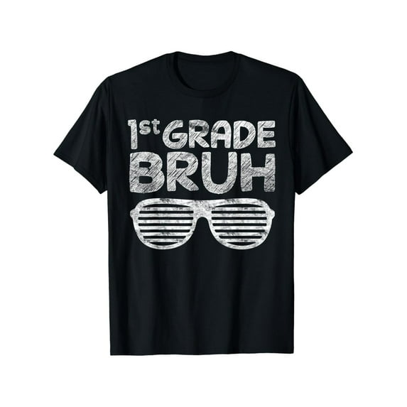 [100% Cotton]Kids 1st Grade Bruh First Grade Dude Back To School For ...