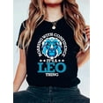 100% Cotton Leo Zodiac Sign & Star Sign Leo Premium T-Shirt Women's ...
