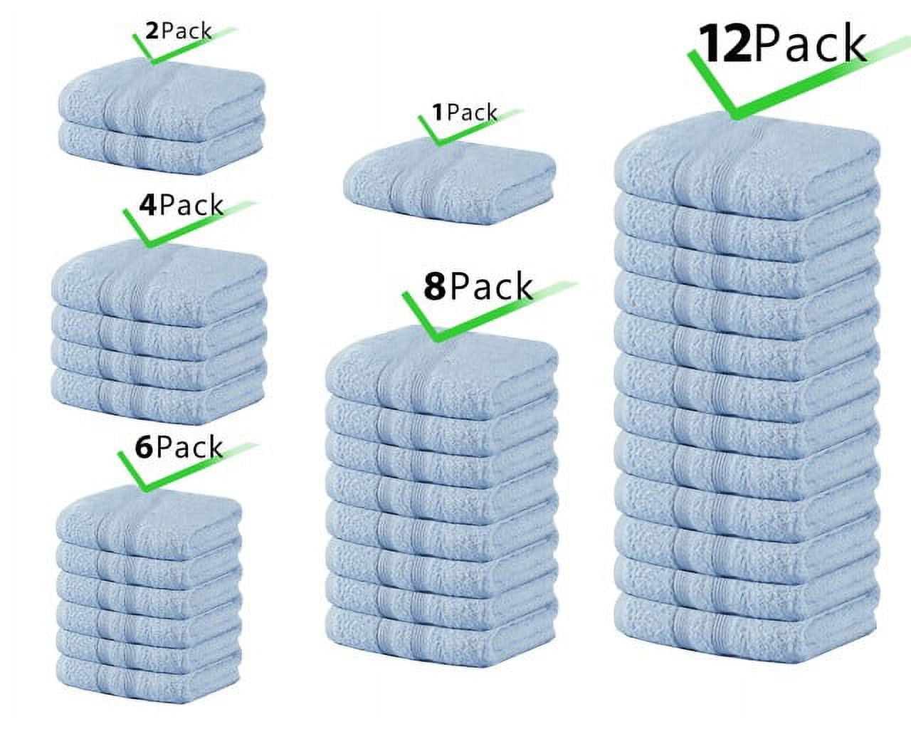 100% Cotton Luxury Hand Towels Set for Bathroom | Hotel and SPA Towels ...