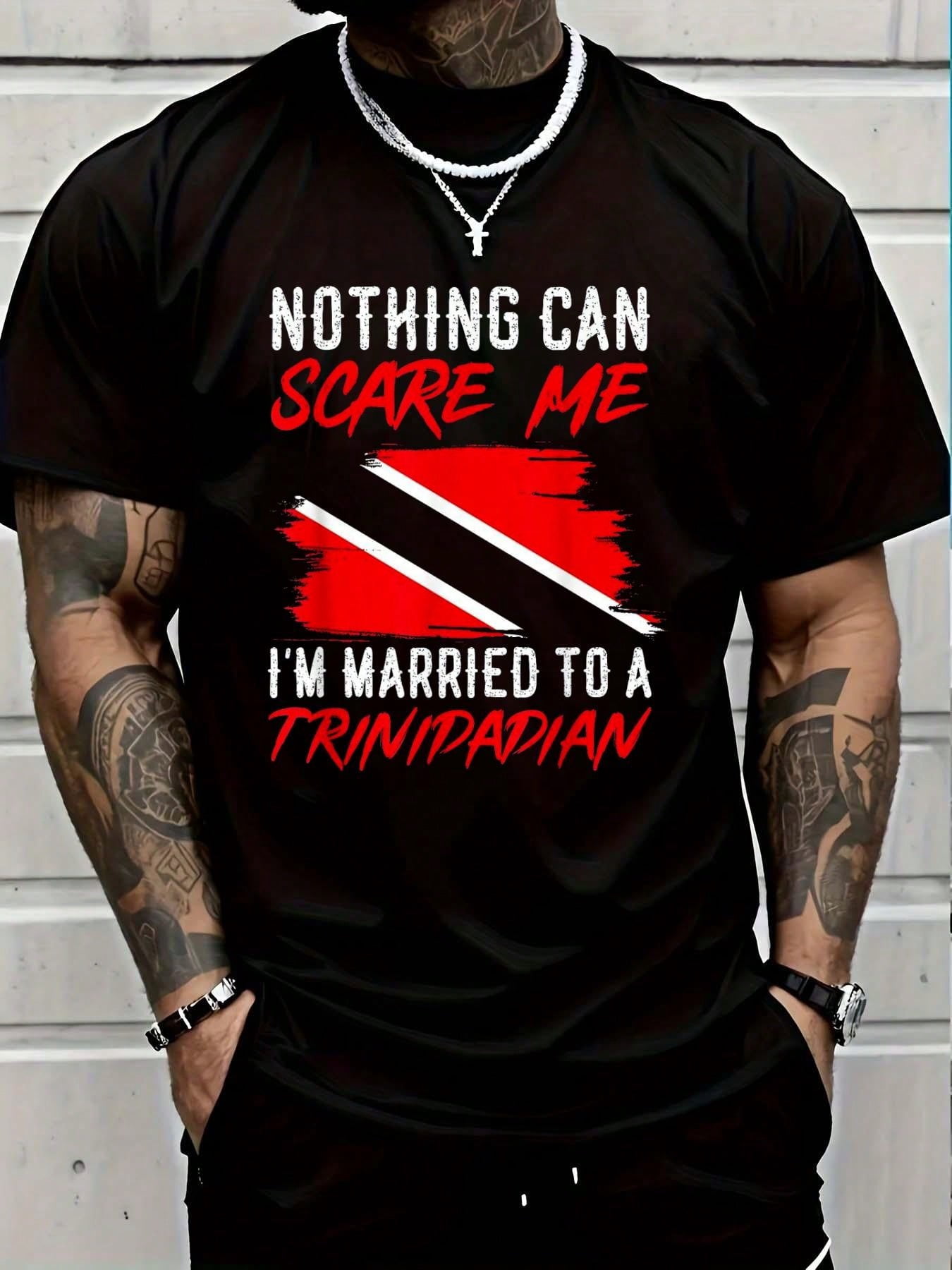 100% Cotton Married To A Trinidadian Husband Wife Trinidad And Tobago T ...