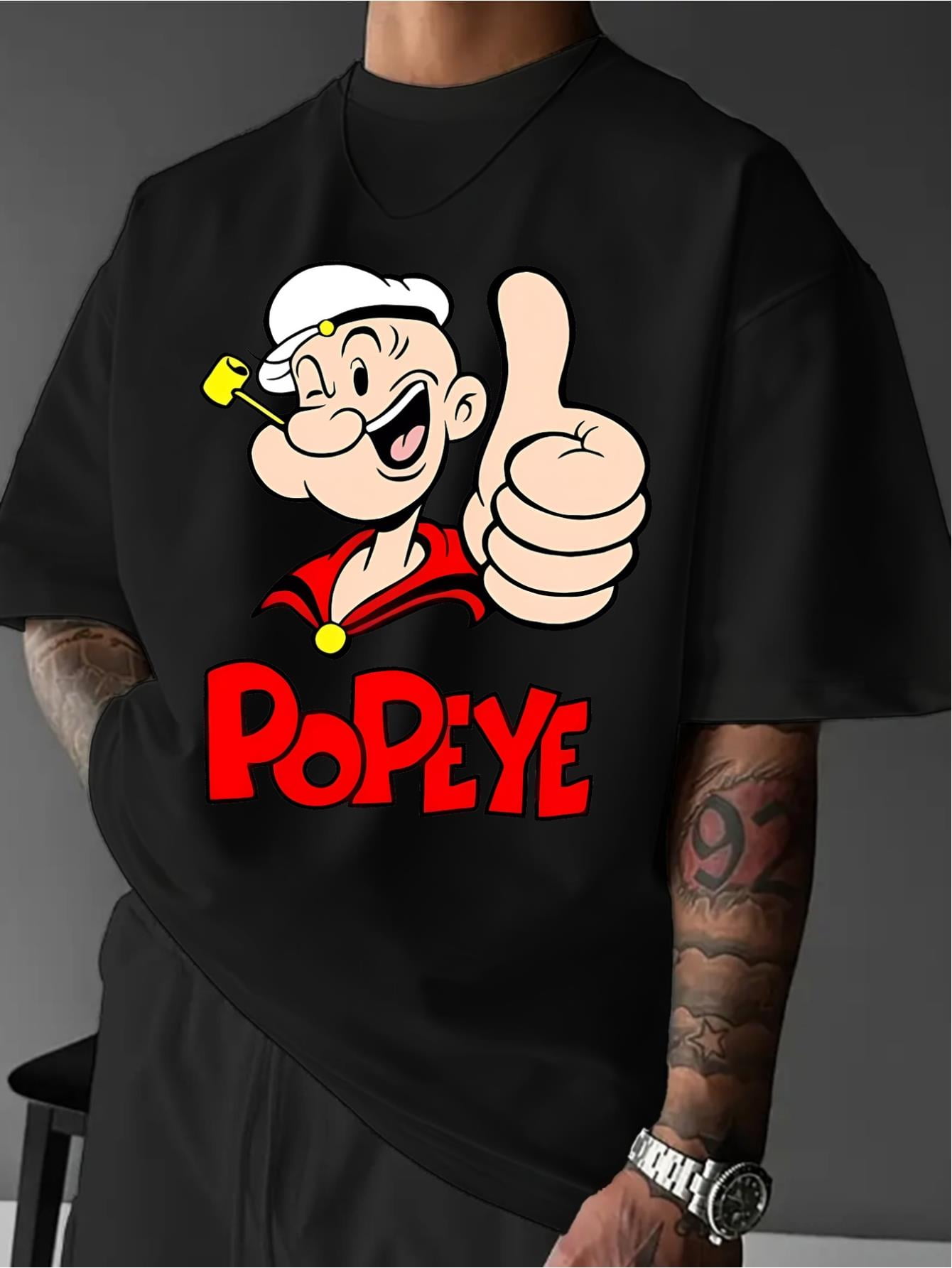 100% Cotton Men's Graphic T-Shirt - Casual Crew Neck, Slight Stretch ...