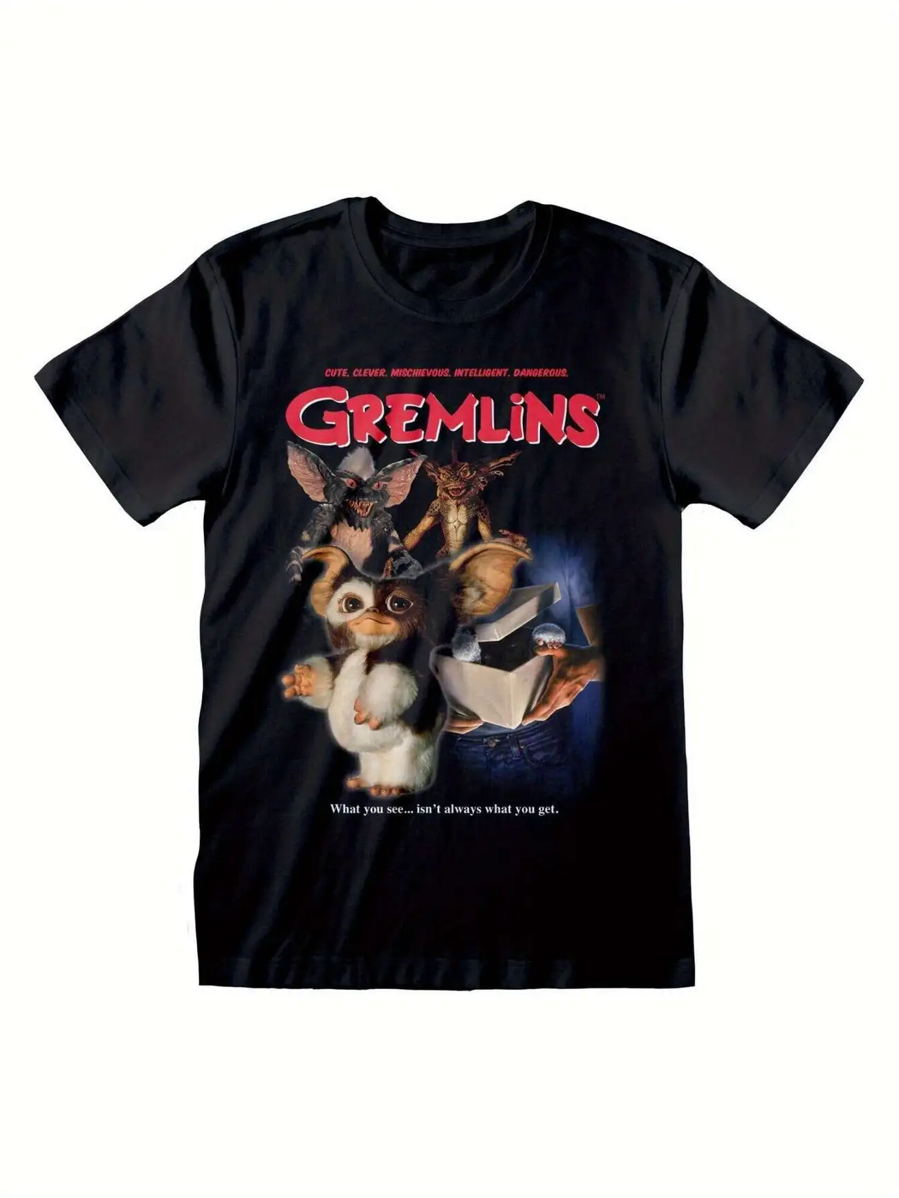 100% Cotton Men's Gremlins Movie Graphic T-Shirt | Comfortable Casual ...