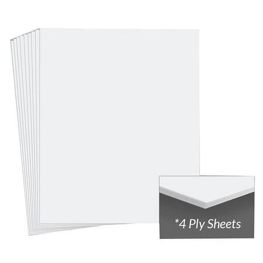 100% Cotton Museum Board, 11x14", 4 Ply, Bright White, Package of 25 ...