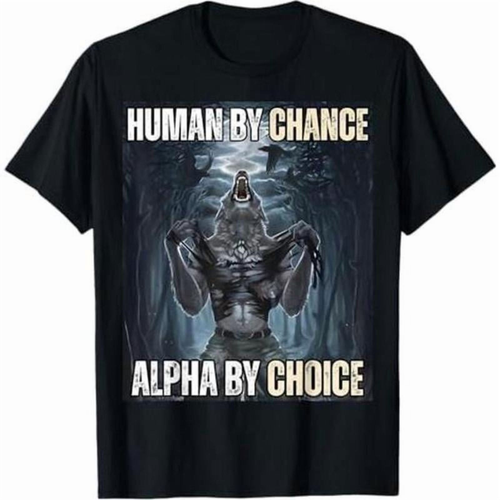 100% Cotton Ootd T Shirt 100% Cotton Human By Chance Alpha By Choice ...