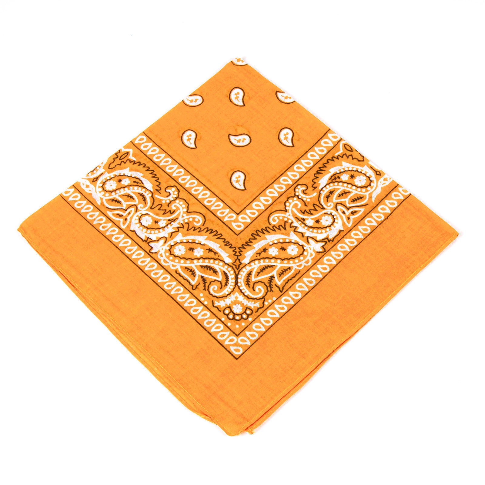 100% Cotton Paisley Unisex Bandanas 22"X22" Scarf Head Neck Bandana Bandannas - Walmart.com