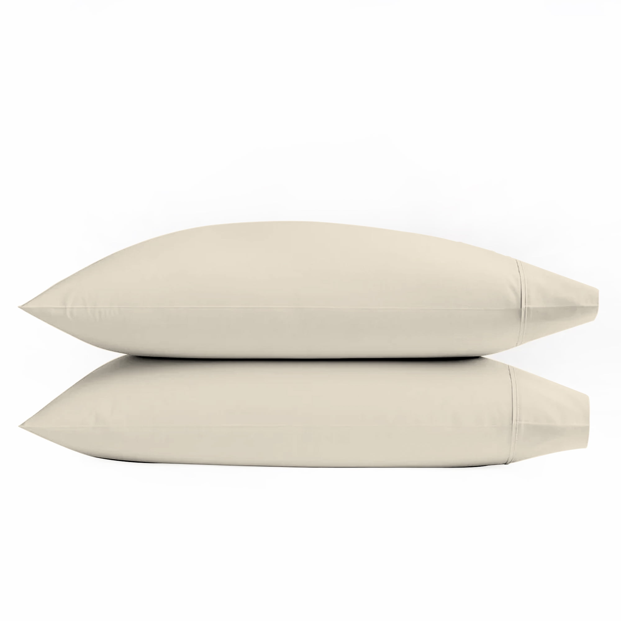 Color Sense King Size 100% Cotton Percale Pillowcases for College Dorm ...