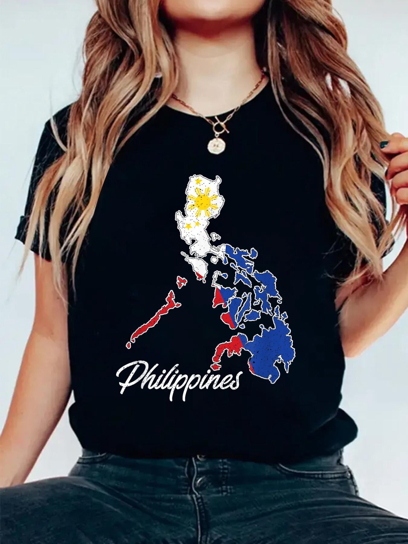 100% Cotton Philippine Flag Islands of Felipe Filipino Philippines T ...