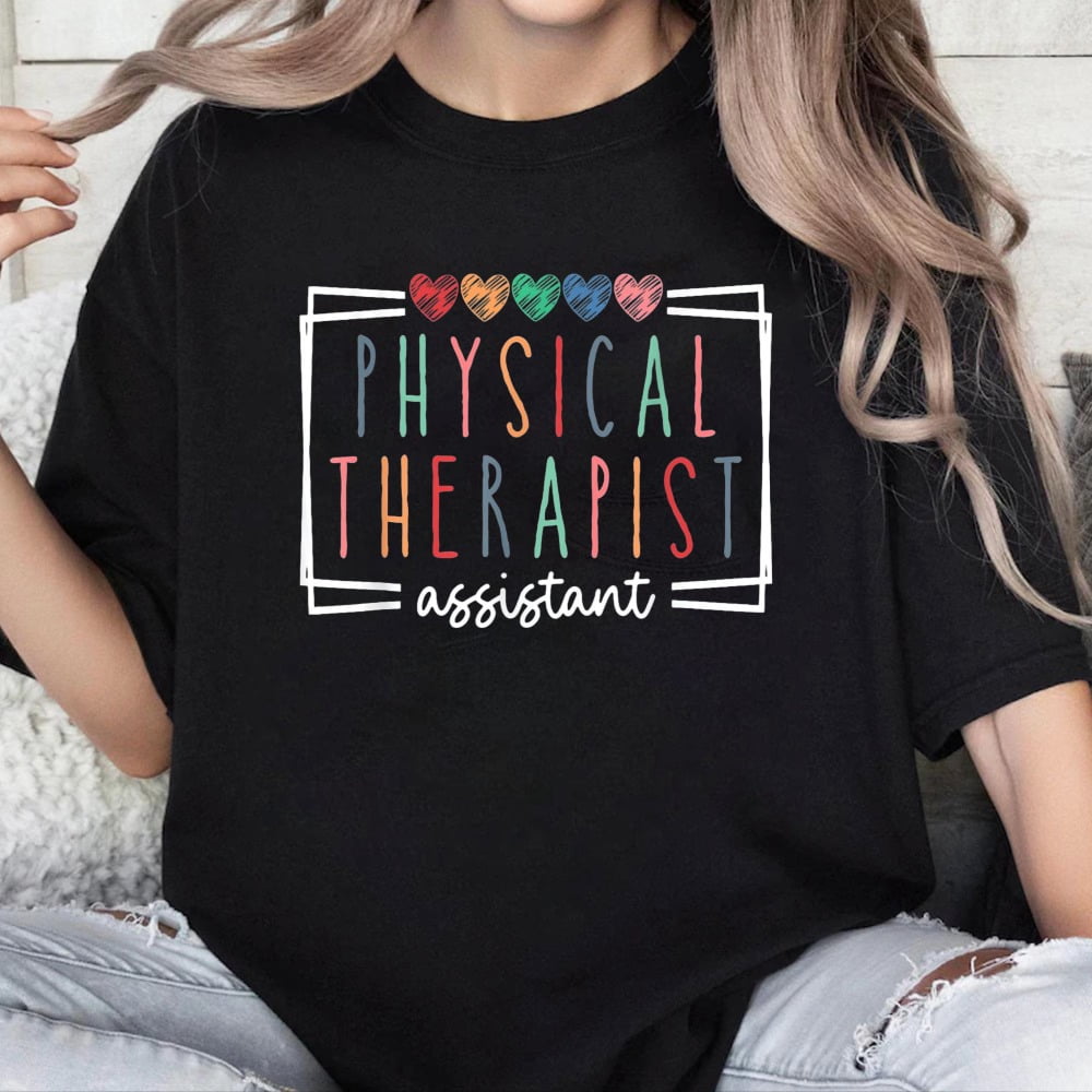 100% Cotton Physical Therapist Assistant PTA Therapy T-Shirt - Walmart.com