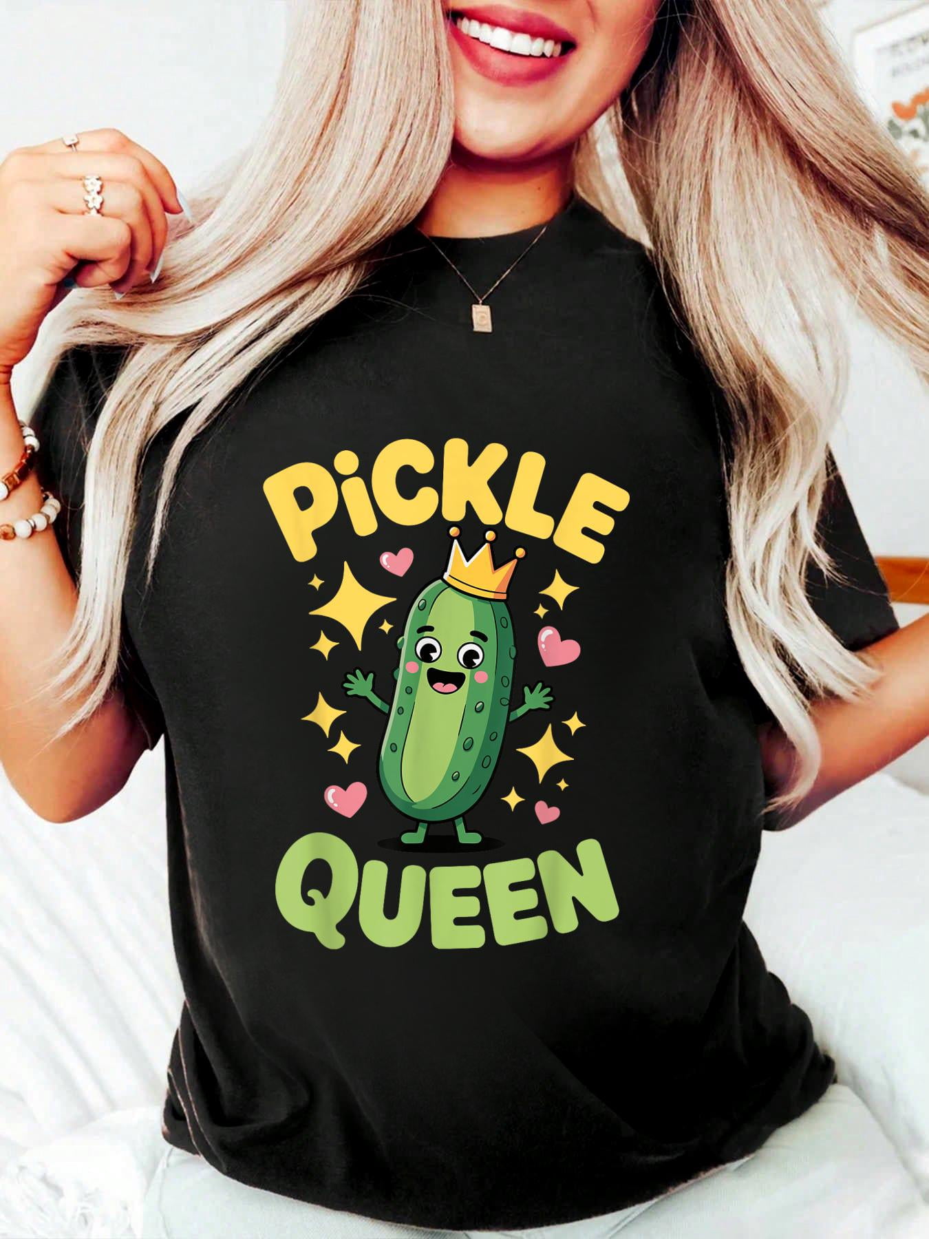 100% Cotton Pickle Queen T-Shirt - Walmart.com
