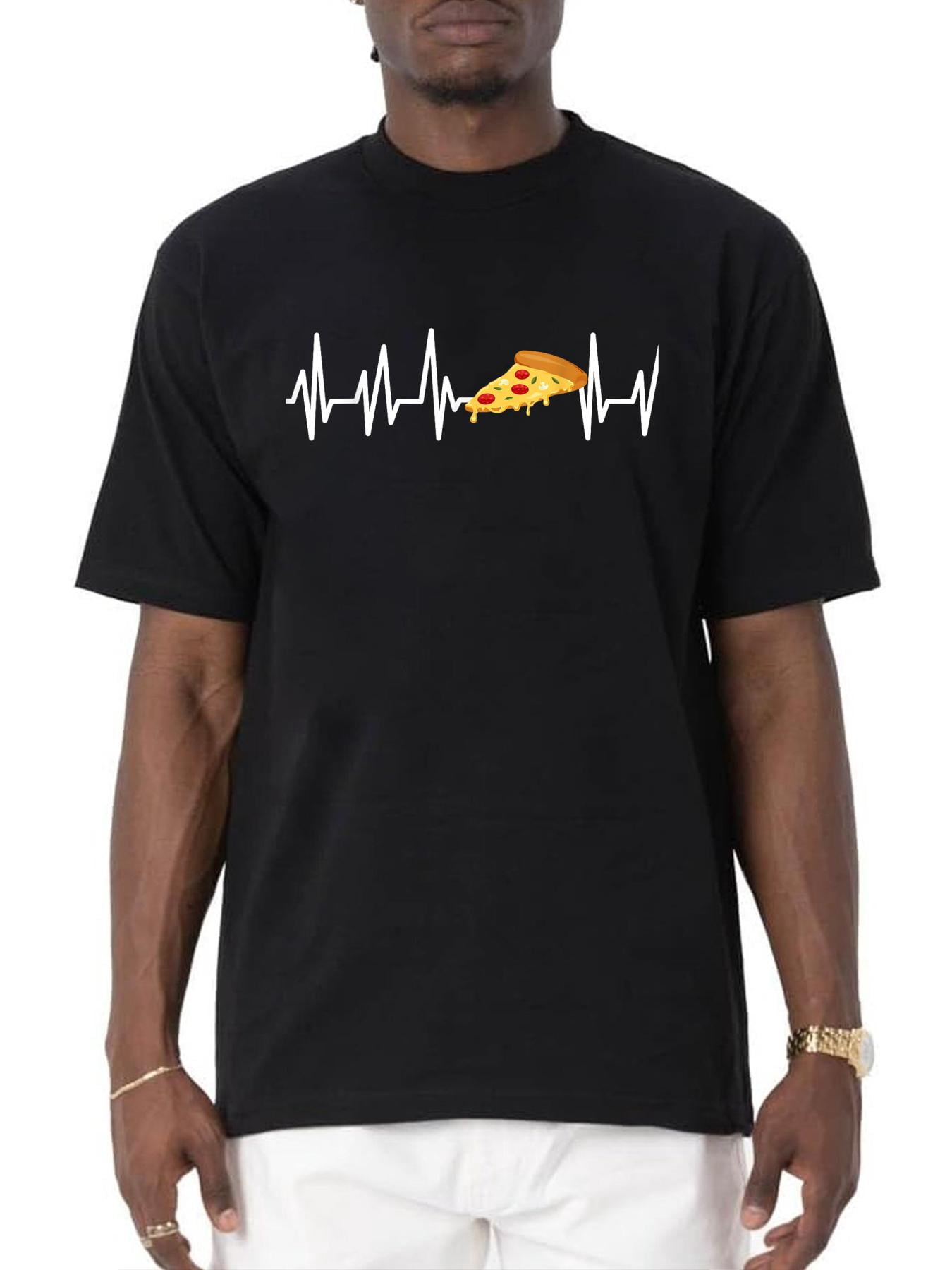 100% Cotton Pizza T-shirt Pizzeria Italian Food Gift T-Shirt - Walmart.com