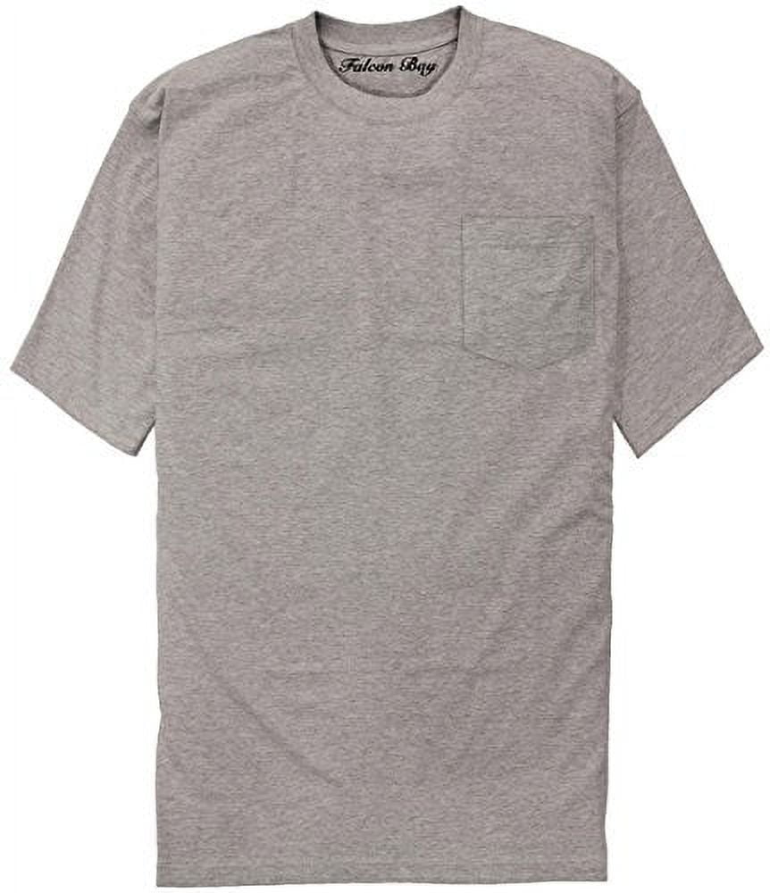 100% Cotton Pocket T-Shirt GRAY 6XLT #481D - Walmart.com