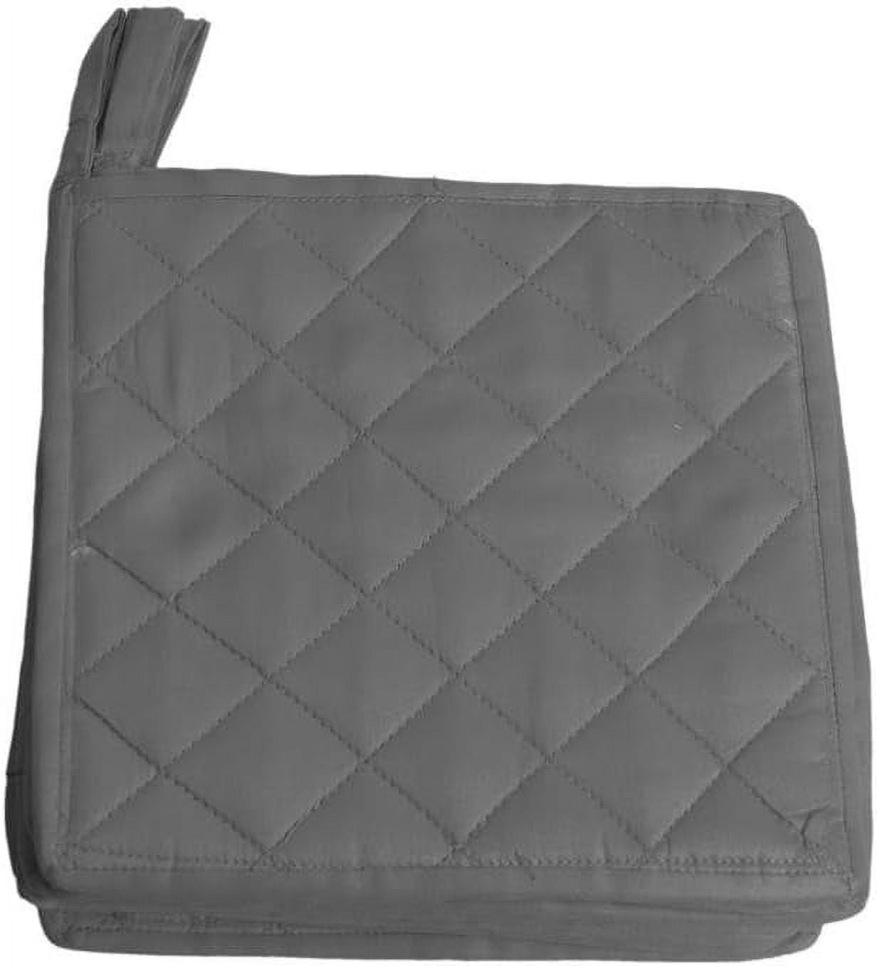 100% Cotton Pot Holders for Kitchen 7" x 7" Inches Heat Resistant Pot ...