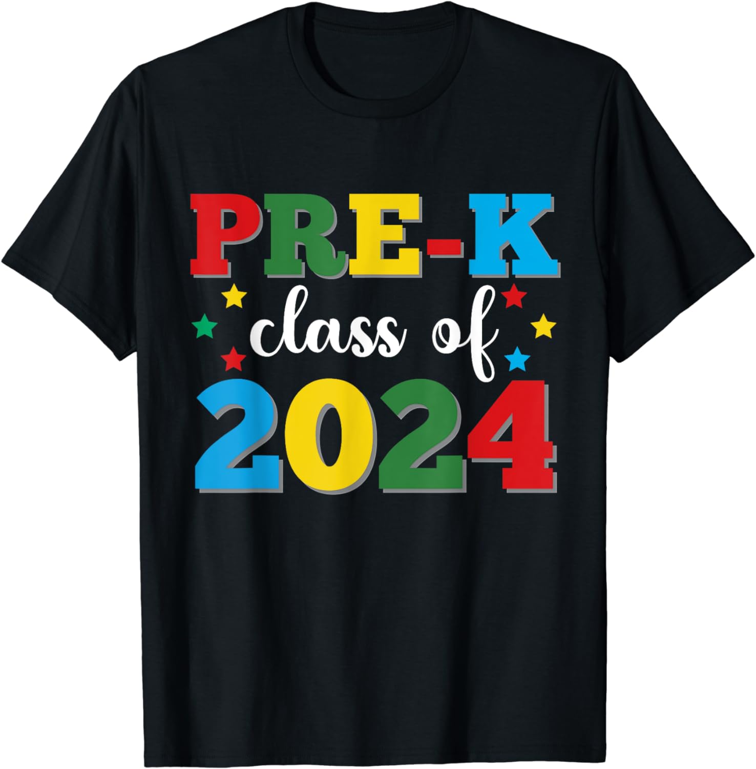100% Cotton Pre-K Graduate Class Of 2024 Preschool Graduation Summer T ...