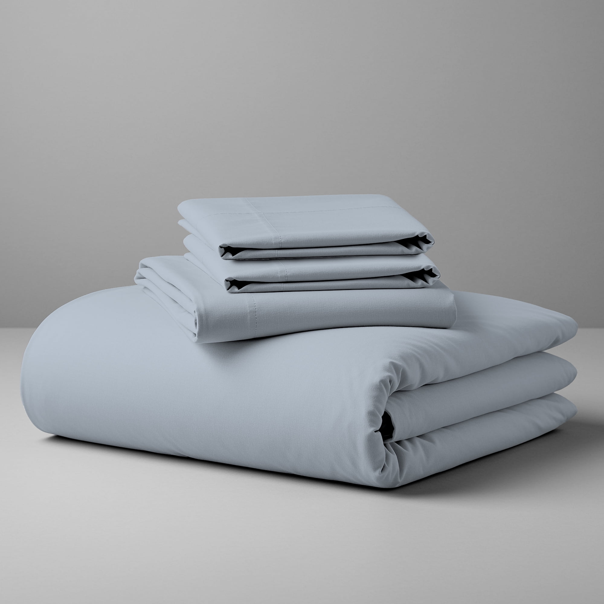 Purity Home 400 Thread Count Ultimate Percale Cotton Sheet Set, Queen ...
