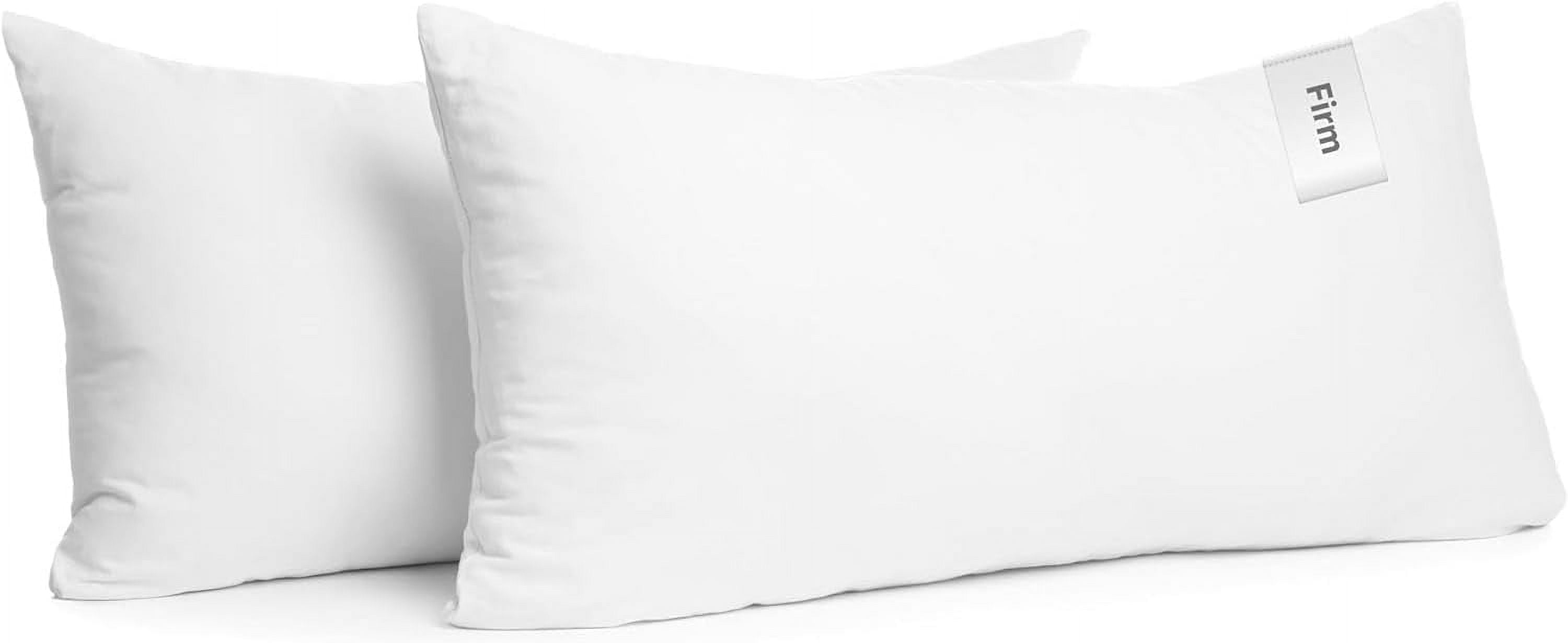 100% Cotton Queen Size Hotel Pillows, U.S. Made Hypoallergenic Pillows ...