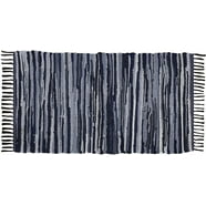 Hand Braided Bohemian Indian Traditional Colorful Cotton Chindi Area ...