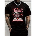 100% Cotton Read Your Heart Out Teacher Valentines Day Reading Book ...