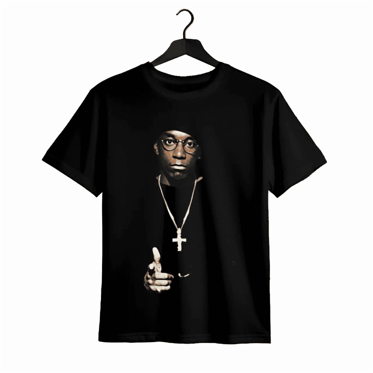 [100% Cotton] Retro 90s Graphic Big L Black Short Sleeve unisex T-shirt ...