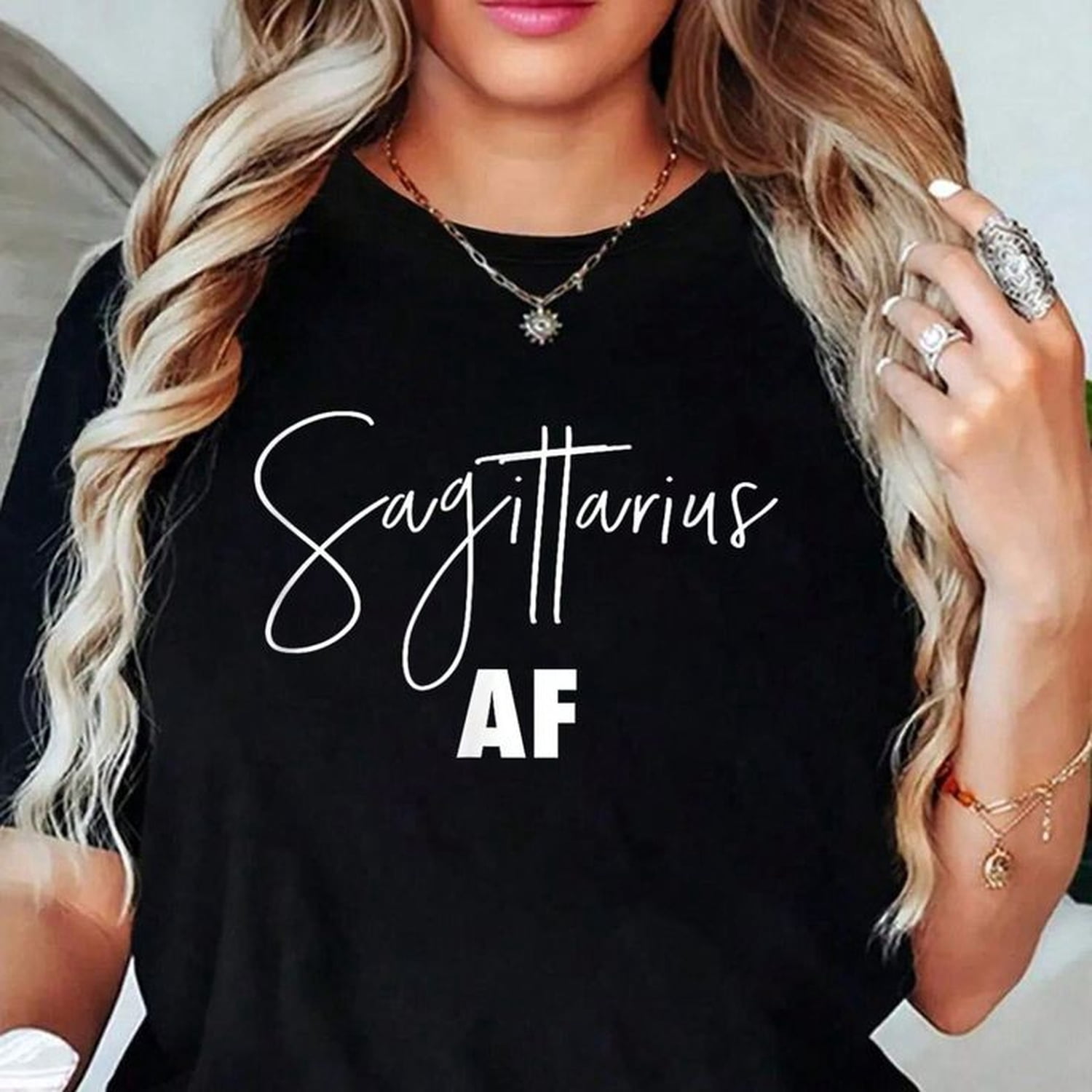 100% Cotton SagittarI1Us AF hir November December Birthda T-S1Hirt Oui ...