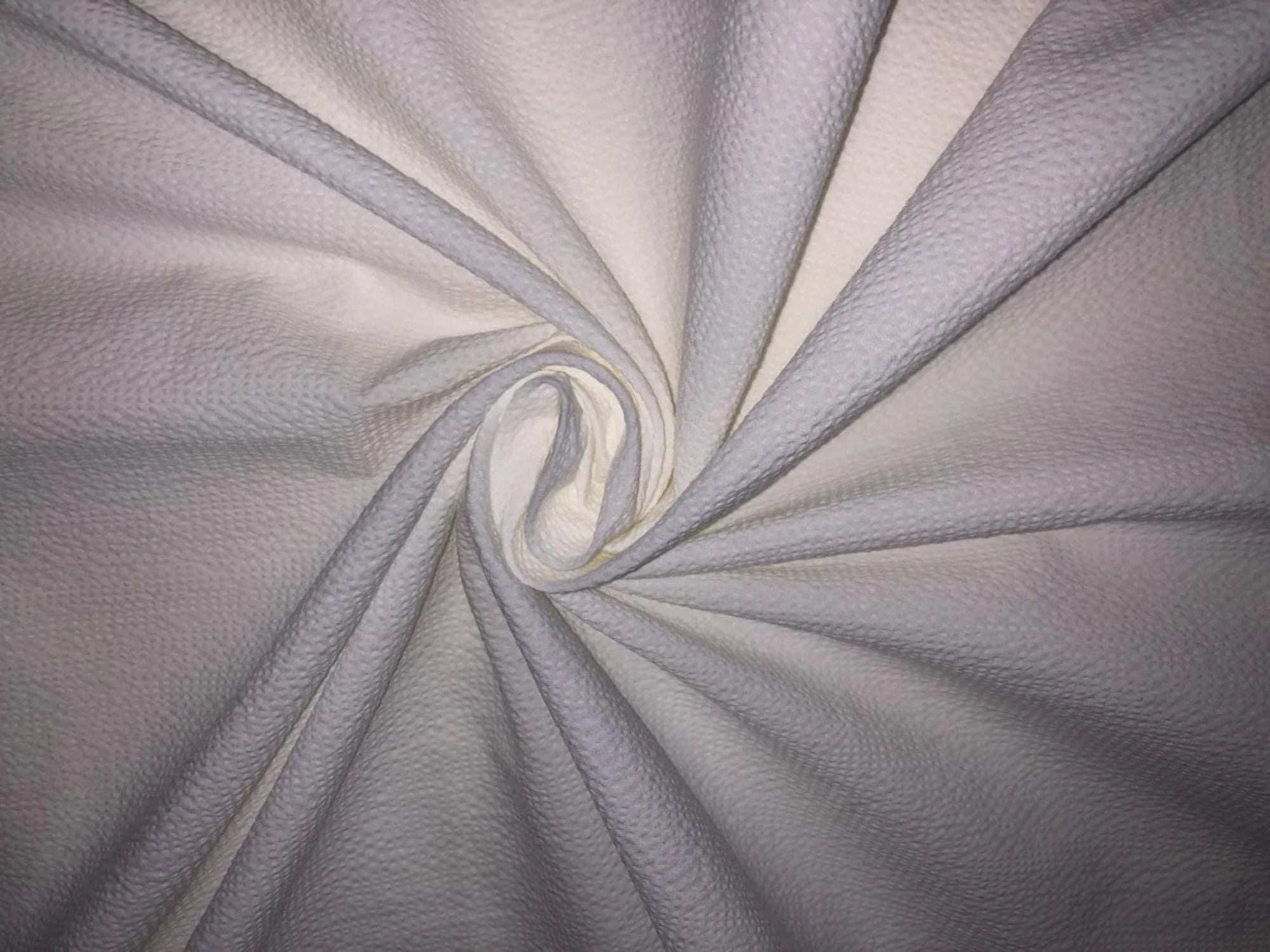 100% Cotton Seer Sucker fabric available in 2 styles white abstract and ...