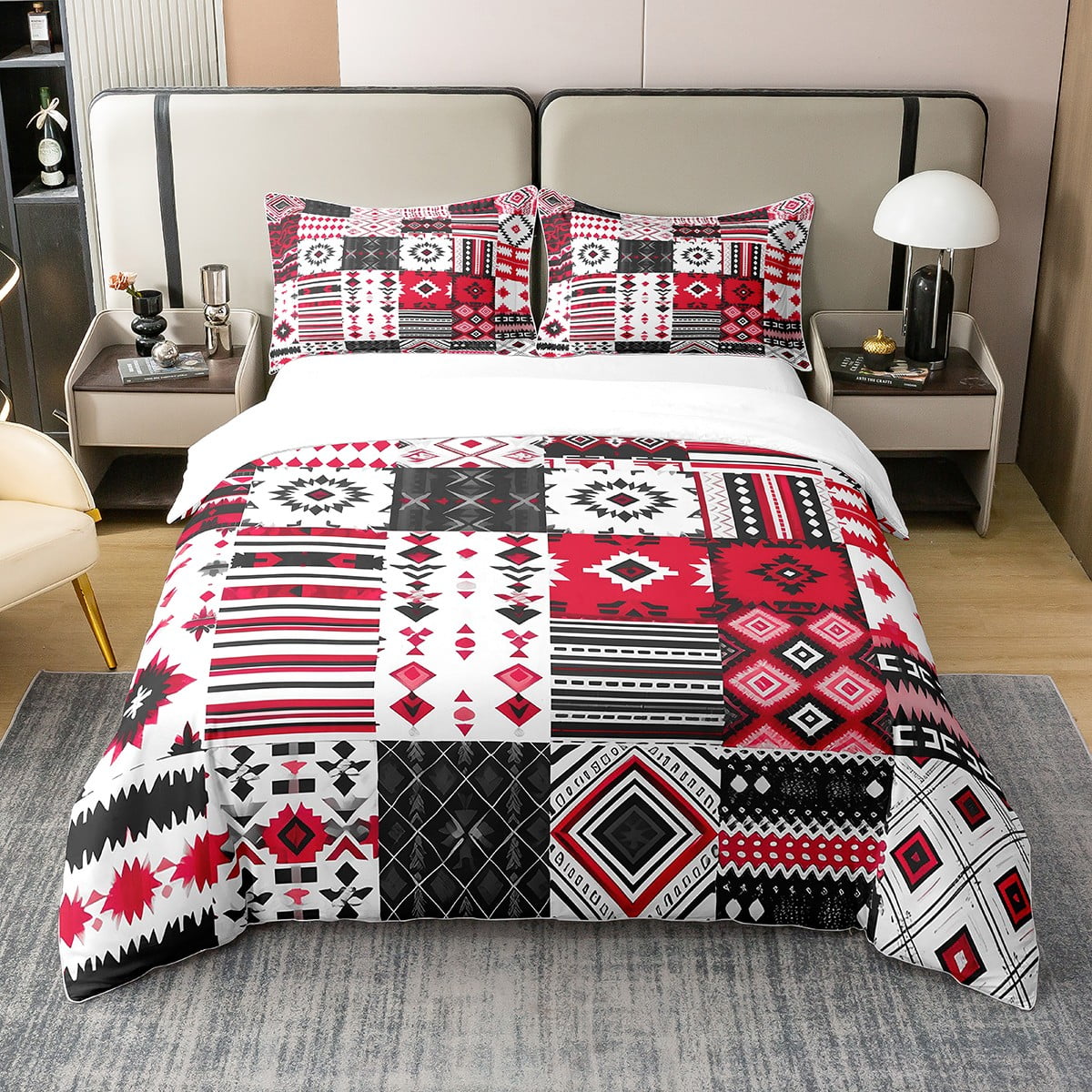 100% Cotton Southwestern Comforter Cover Queen Exotic American Western ...