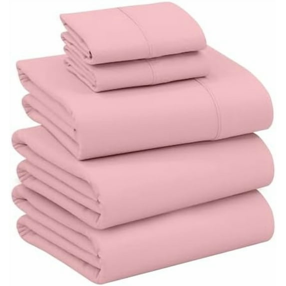 100% Cotton Split King Sheets Sets for Adjustable Bed, 5 PCs, Soft ...