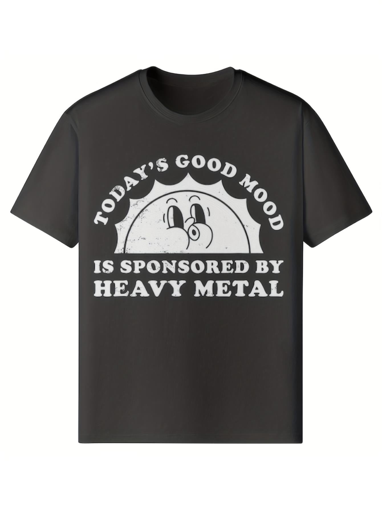 100% Cotton T-shirt graphic women,HEAVY METAL Cotton T-shirt Women Men ...