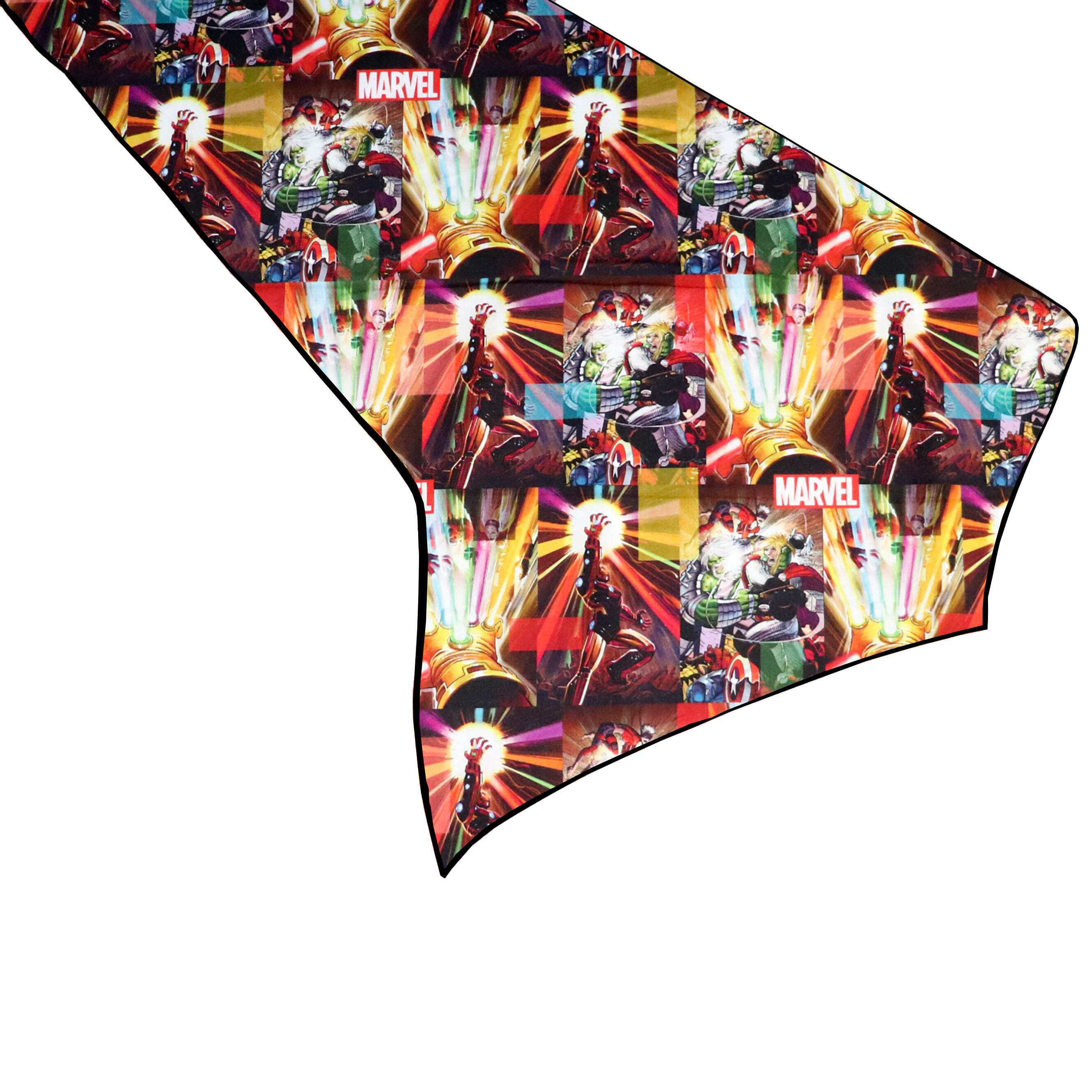 100% Cotton Table Runner Birthday / Event Decoration Marvel Avengers ...