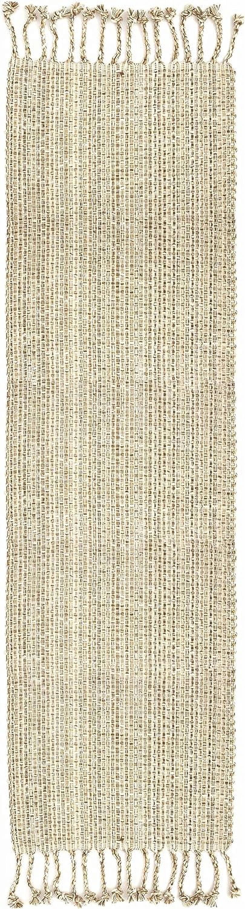 100% Cotton Table Runner for Dining Room, Rectangle Two Tone Woven ...