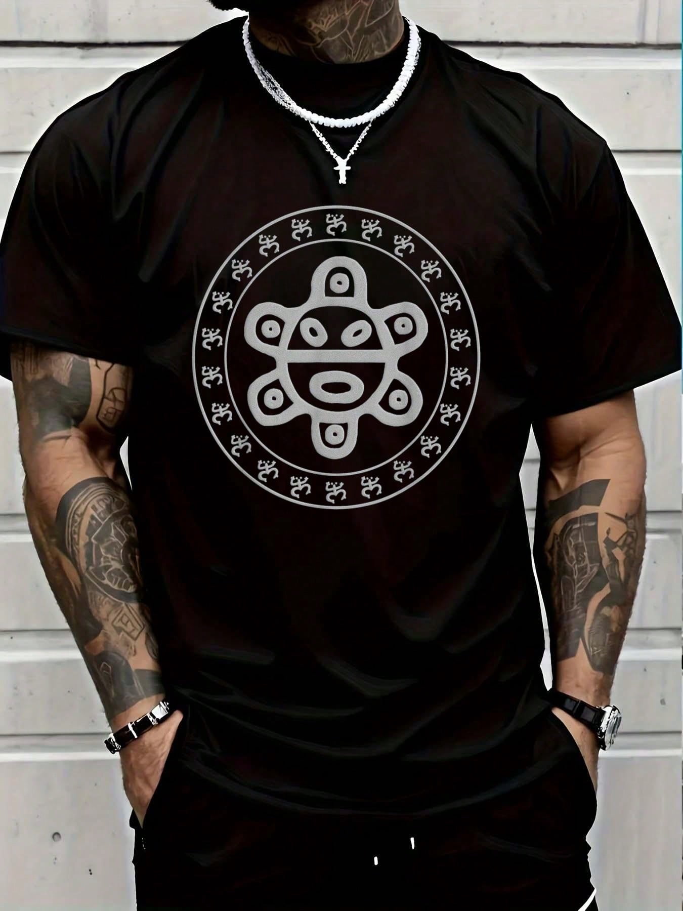 100% Cotton Taino Sun Taino Coqui Circle Puerto Rico Boricua T-Shirt ...
