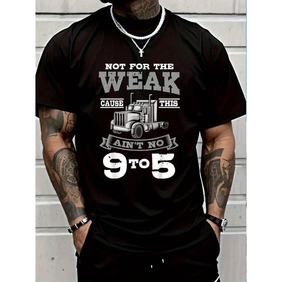 100% Cotton Truck Driver Trucker Truckie Driving Teamster Vehicle LGV T ...