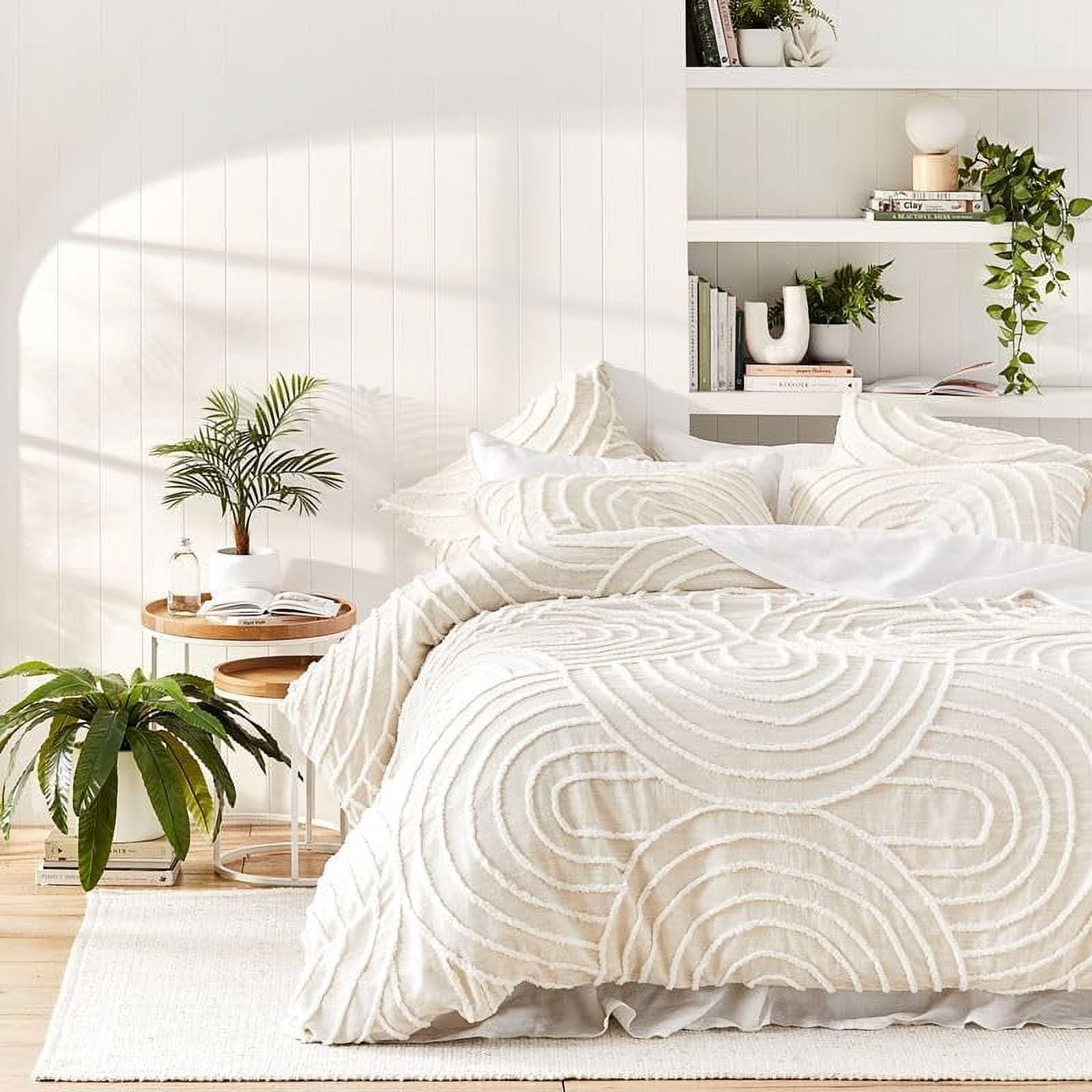 100 % Cotton Ultra Luxury Tufted Duvet Cover Set ,Tufted Bedding Set ...
