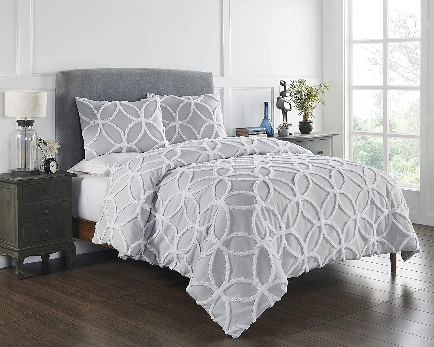 100 % Cotton Ultra Luxury Tufted Duvet Cover Set ,Tufted Bedding Set ...