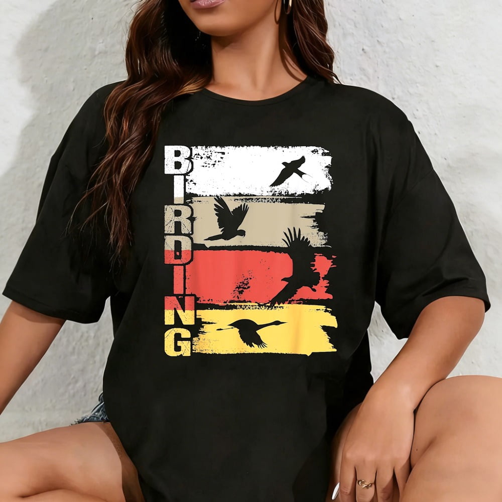 100% Cotton Unisex Birding - Bird Watching Birder Bird Watcher Bird ...