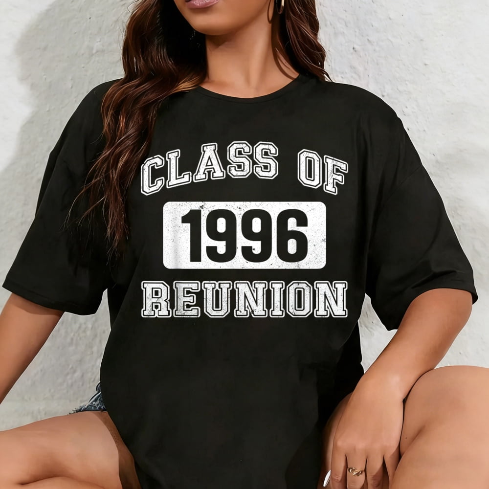 100% Cotton Unisex Class of 1996 Reunion Graduation 30th Classmate ...