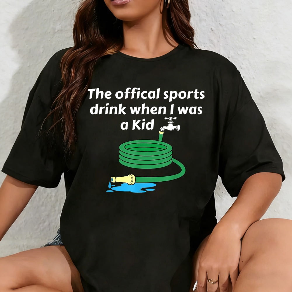 100% Cotton Unisex Funny Boomer Generation X Millennial Water Hose ...