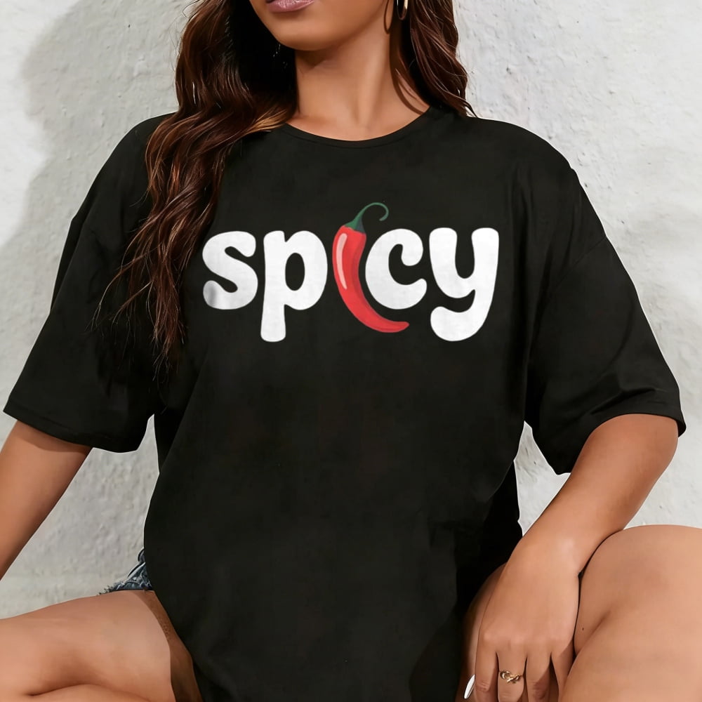 100% Cotton Unisex Hot Pepper Spicy Food Lover Dress Shirts for Men T ...