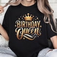 100% Cotton Unisex I'm the Birthday Queen Happy Birthday Women's Girls ...