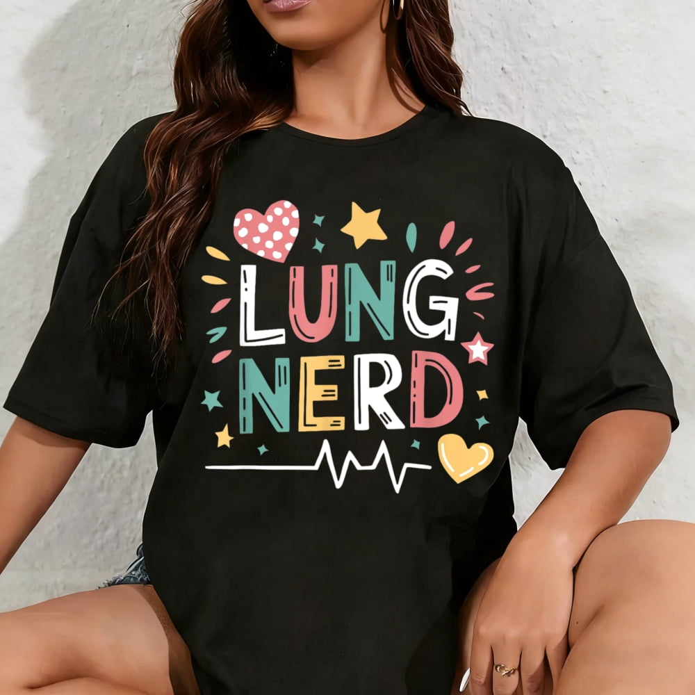 100% Cotton Unisex Pulmonary Therapist RT Respiratory Tech Nursing ...